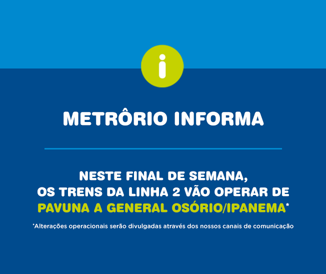 MetrôRio - Página Inicial
