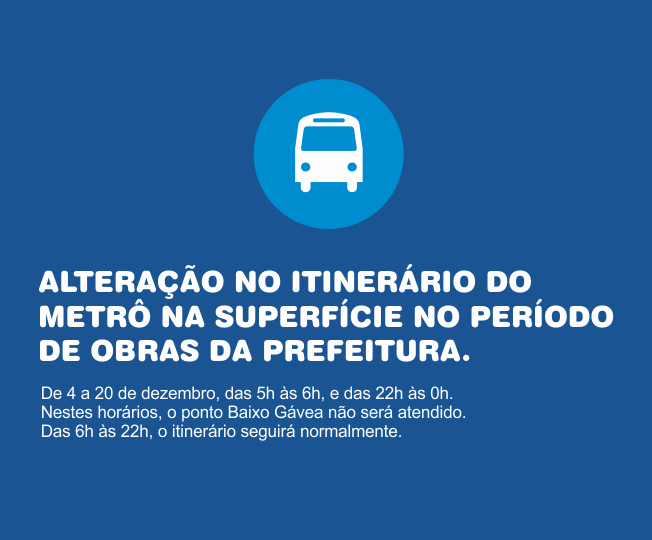 MetrôRio - Página Inicial