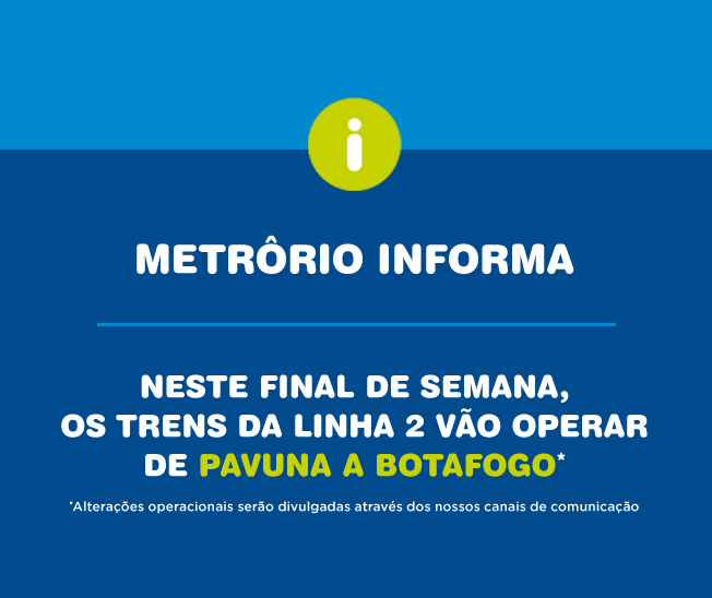 MetrôRio - Página Inicial